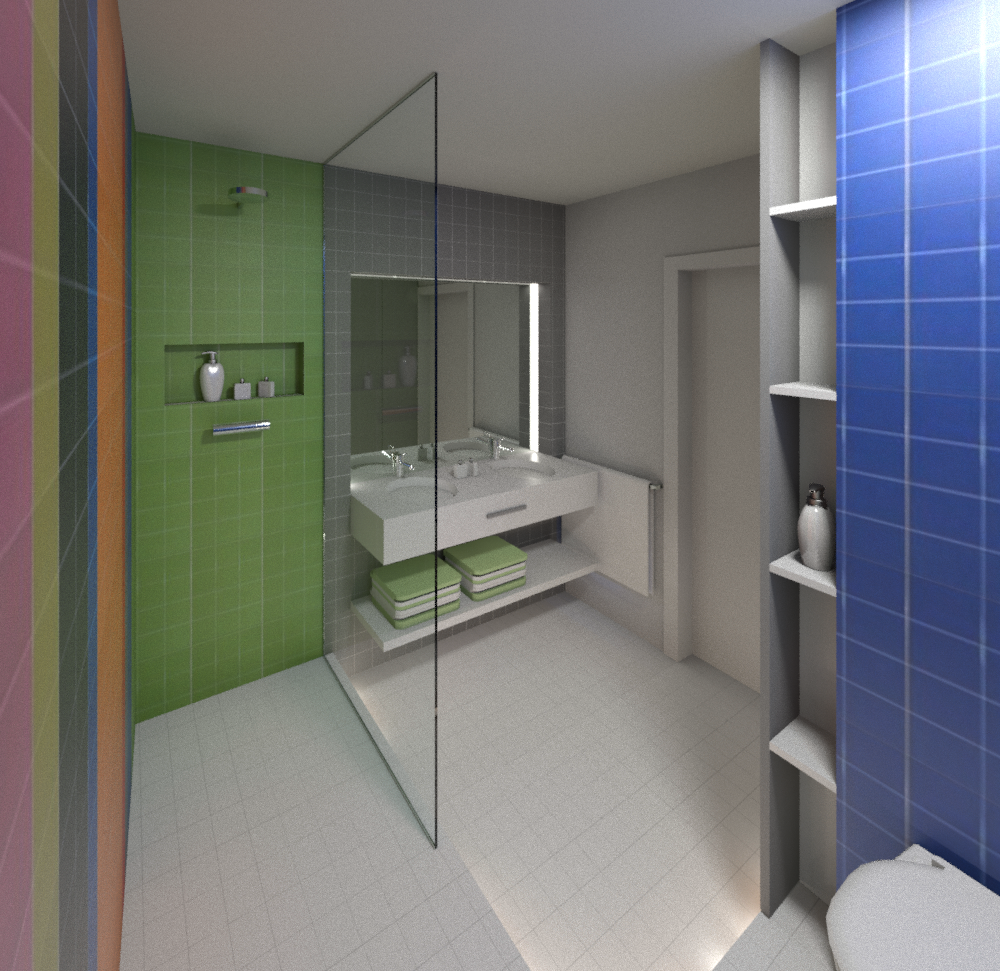 inrichting rijwoning te Blanden | B2Architecten